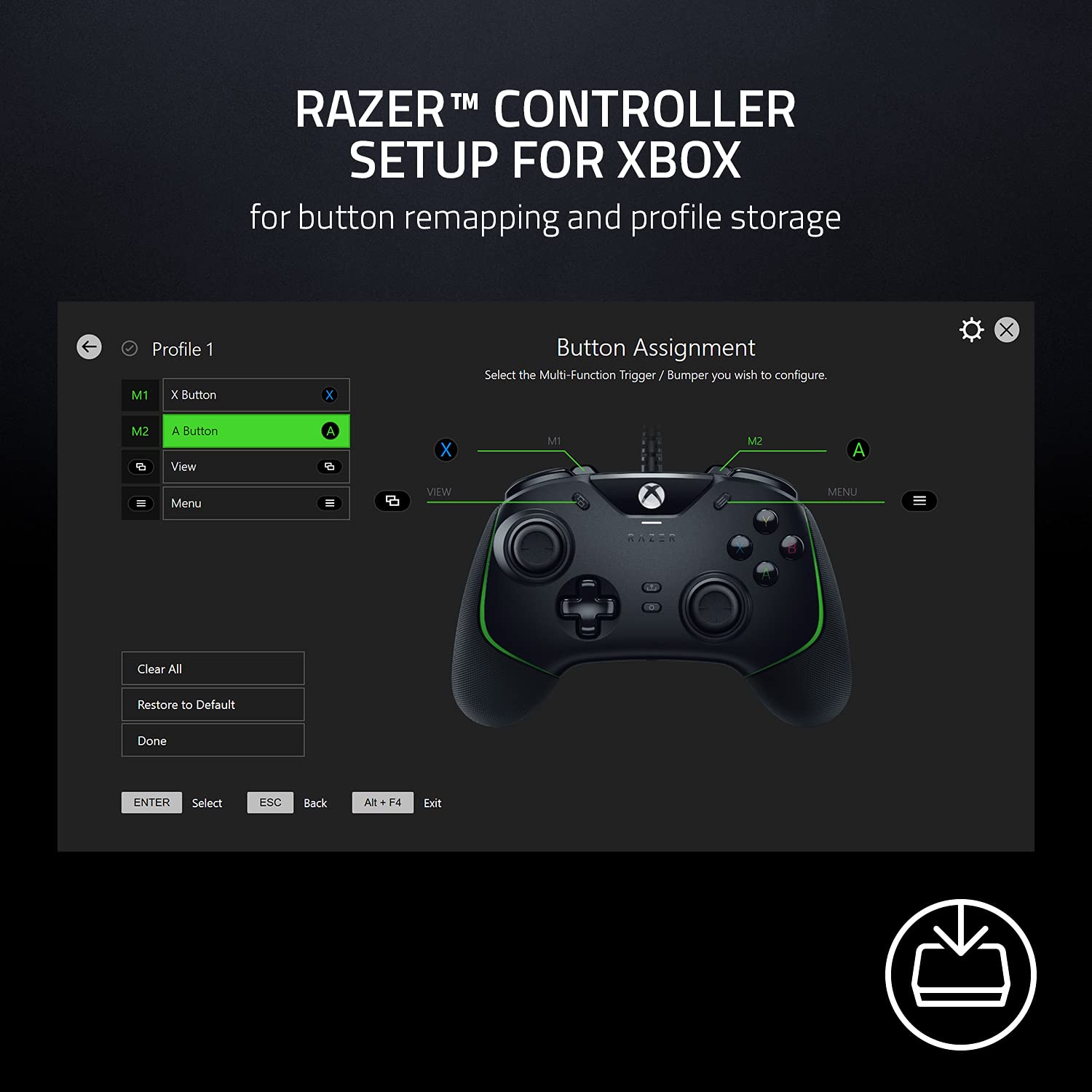 Razer Wolverine V3 Tournament Edition - Wired Esports Controller for X ...