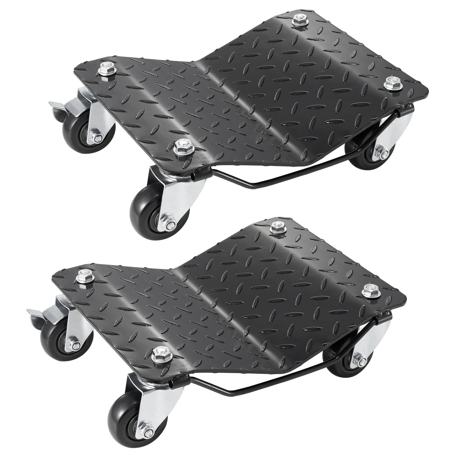 VEVOR Wheel Dolly, 2722 kg Car Moving Set of 4 Piece, Heavy-duty Tire ...
