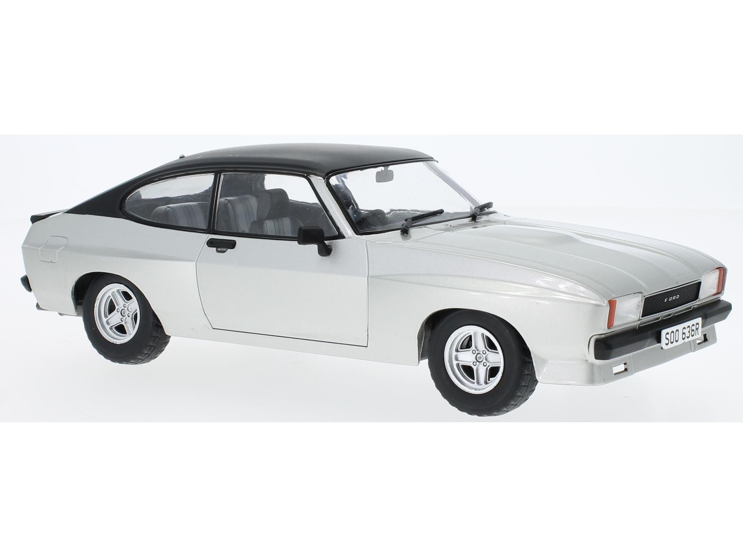 Ford Capri Mk2 X-Pack Silver/Matt Black Reg SOO 636R Famous 70/80s TV ...