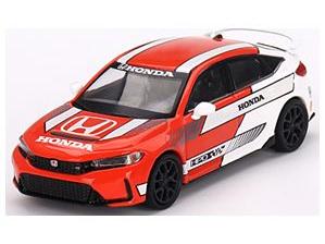 Honda Civic Type R 2023 #1 Pace Car (LHD) 1:64 Scale MINI GT Diecast M ...