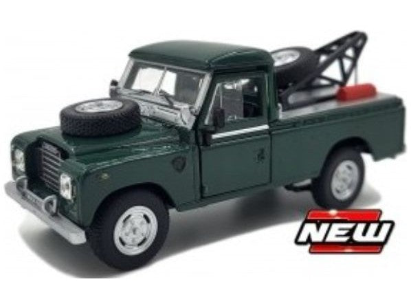Land Rover Series 3 109 Tow Truck Green 1:43 Scale Cararama Diecast Mo ...