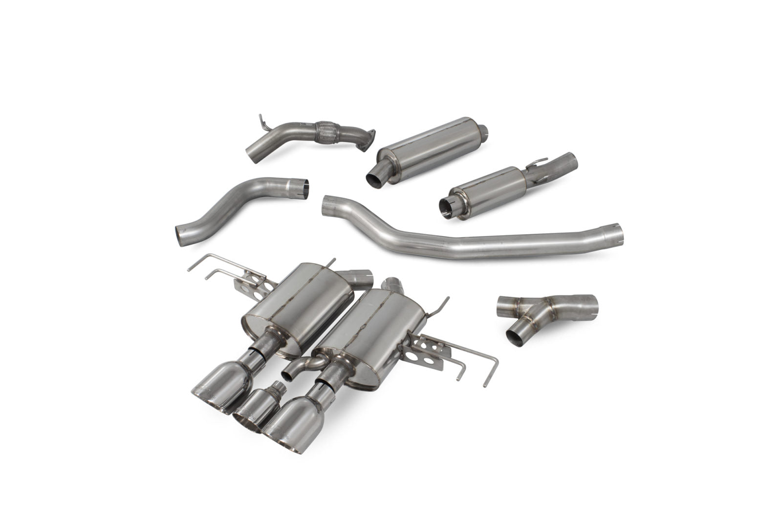 Scorpion Honda Civic Type R 2.0 Turbo FK8 RHD (2017-18) Cat-Back Syste ...