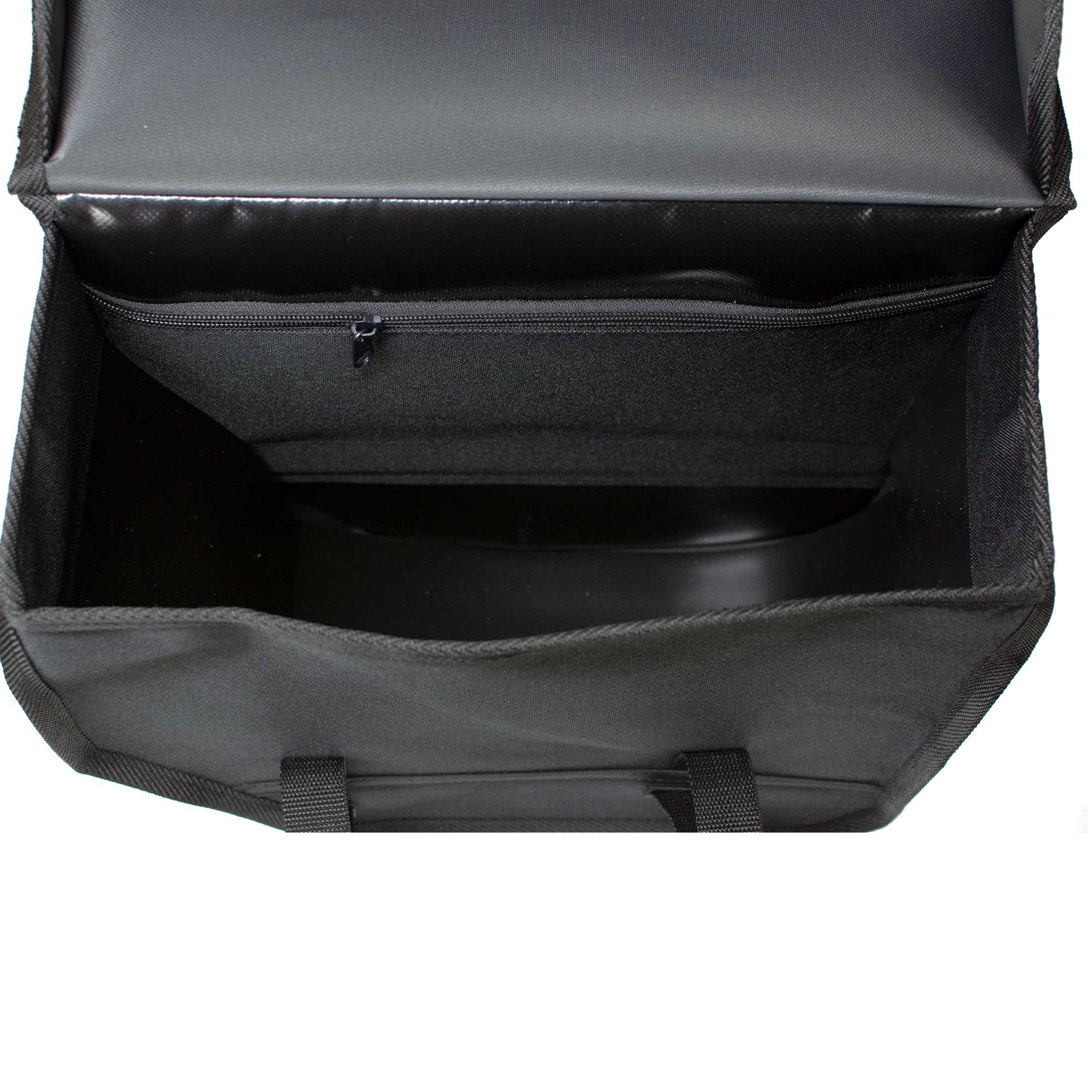 BikyBag Model M - Bicycle Double Panniers (Black) – LJ Automotive